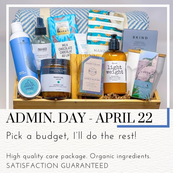 Admin Day Gift Baskets - 60+ Gift Ideas for 2026