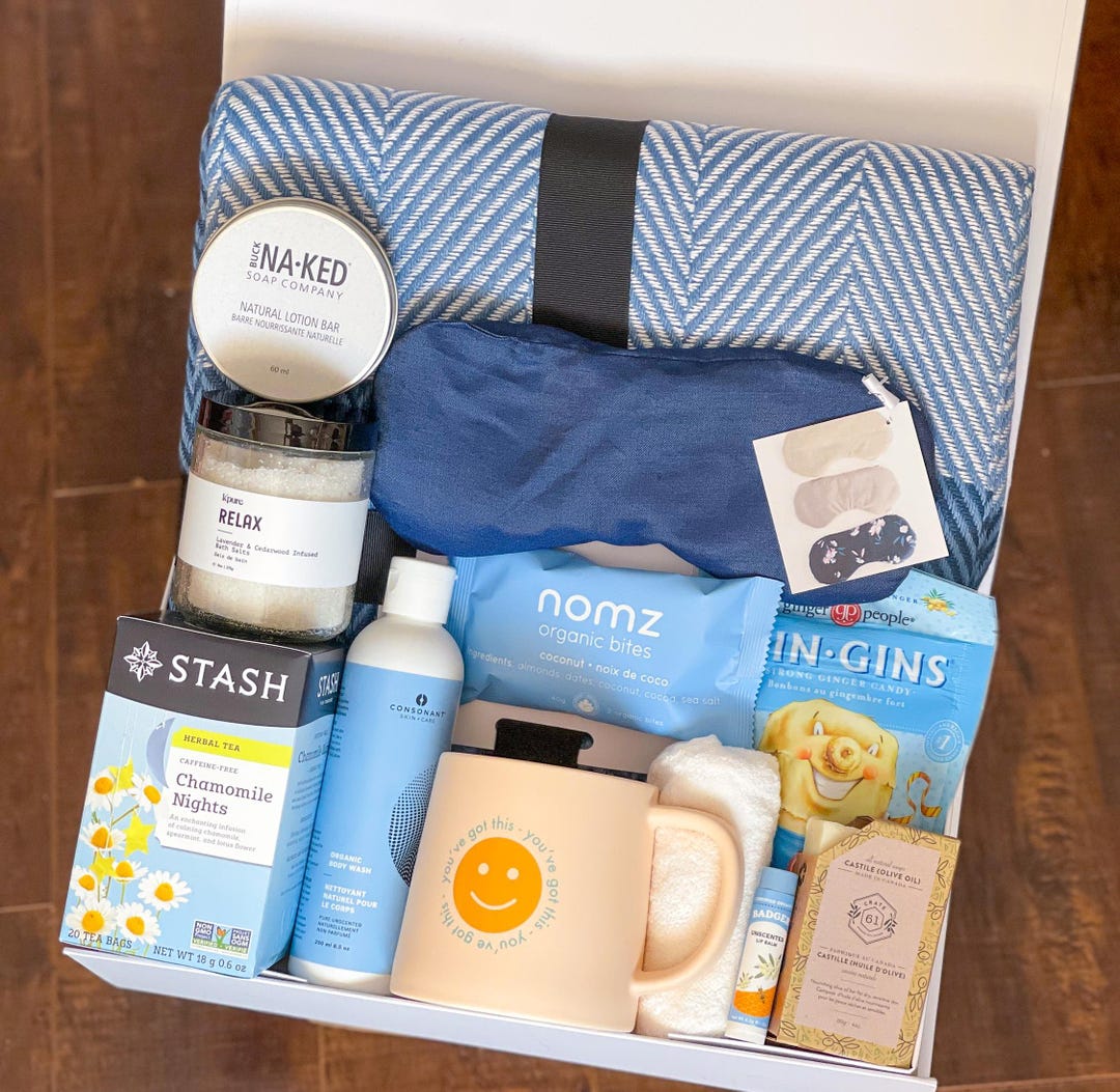 Custom Self Care Gift Box for Her: Curated Spa Gift Set - Etsy