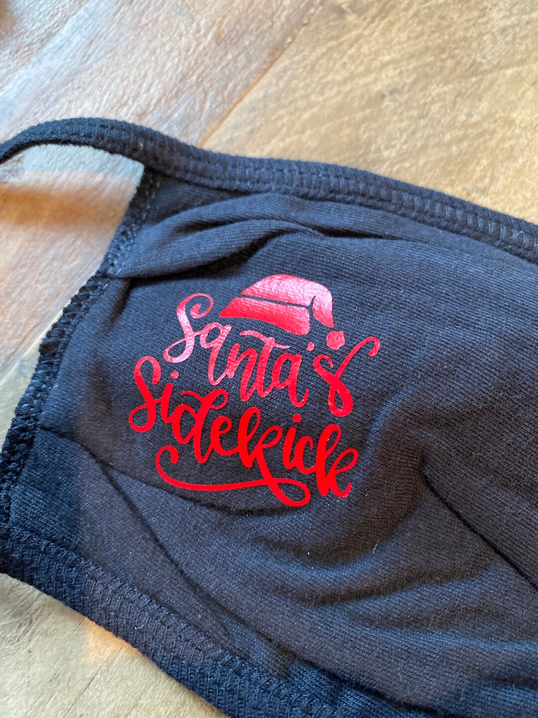Santa’s Sidekick Mask - Etsy