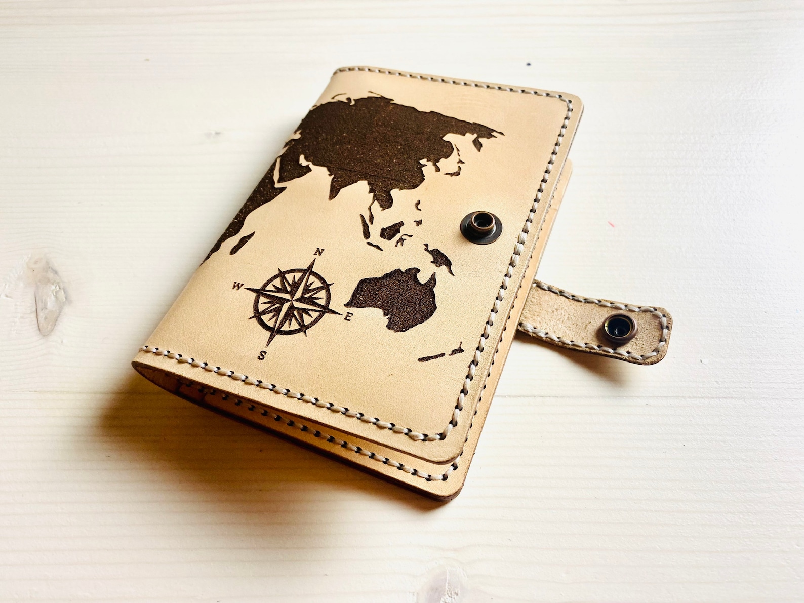 Leather Passport Cover Pattern SVG DIY SVG Pattern Laser - Etsy