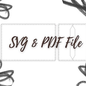 Mini Notebook Cover Pattern, Leather Svg Pattern, 4.5in X 3.5in Small Notebook Sleeve, Easy Diy ...