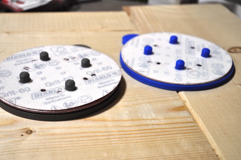 5" Orbit Sander Sandpaper Alignment Jig: Accurate Hole Placement - Etsy