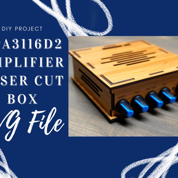 Laser Cut Amplifier Svg - Etsy