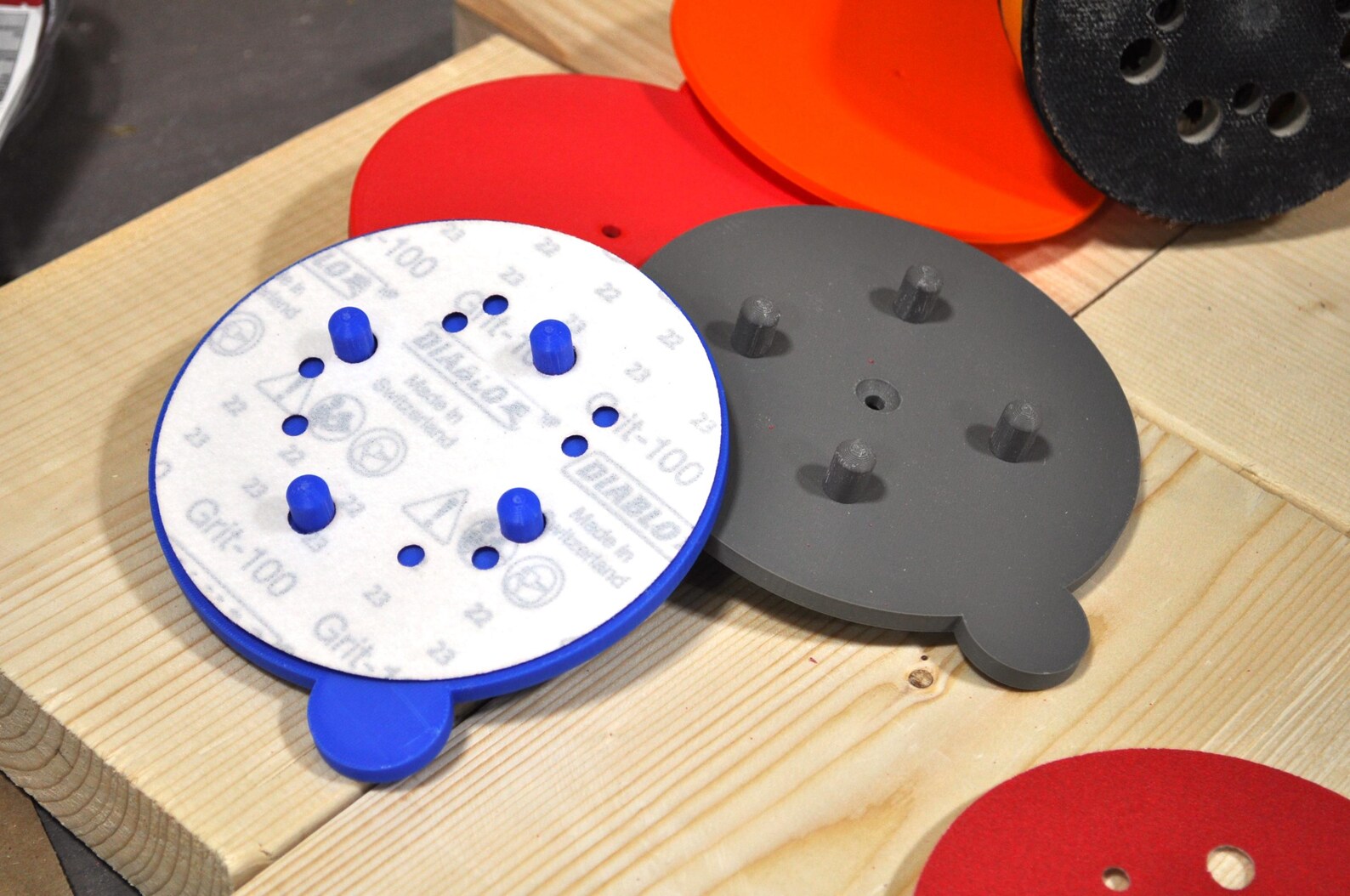 5" Orbit Sander Sandpaper Alignment Jig: Accurate Hole Placement - Etsy