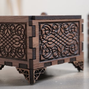 Laser Cut Music Box SVG File: 3mm DIY Project - Etsy