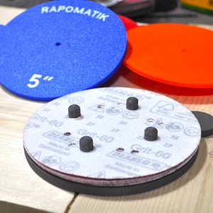 5" Orbit Sander Sandpaper Alignment Jig: Accurate Hole Placement - Etsy