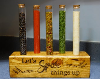 Test Tube Spice Rack - Etsy