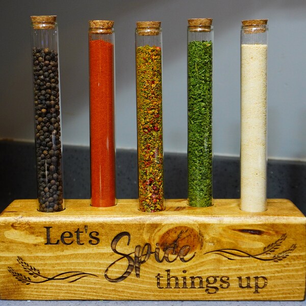 Test Tube Spice Rack - Etsy