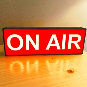 ON AIR LED Lightbox, Usb Powered Logo Led Sign On-air Videos, Podcasts ...