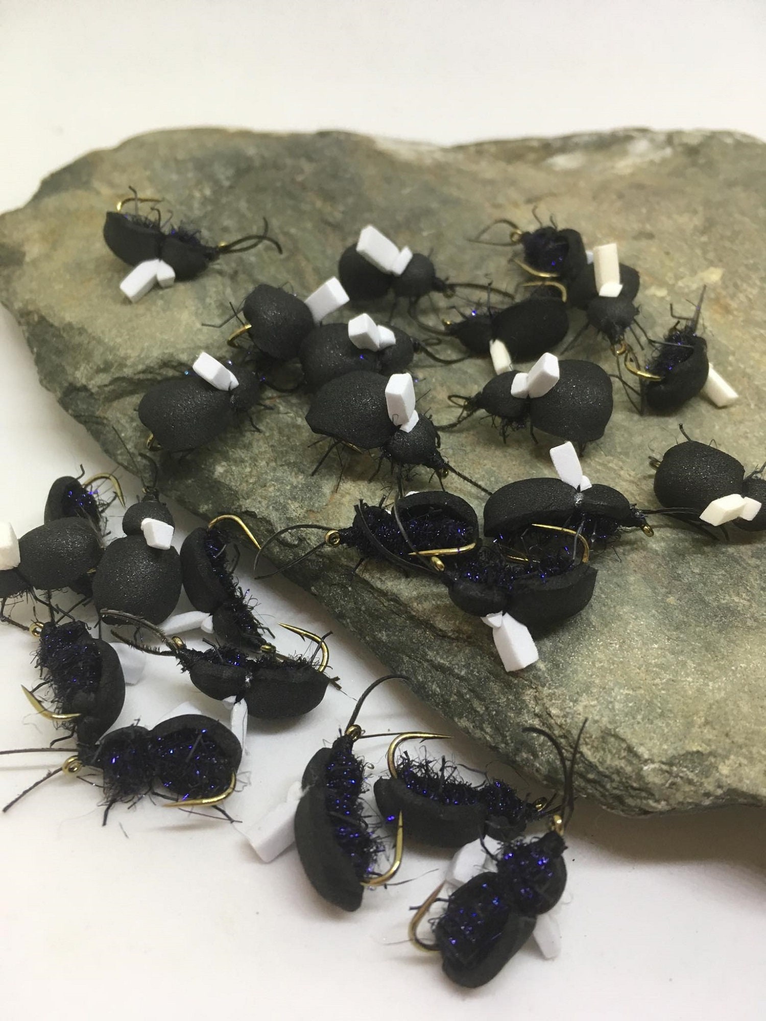 Fishing Toys & Games Sports & Outdoor Recreation Fly fishing black foam ...