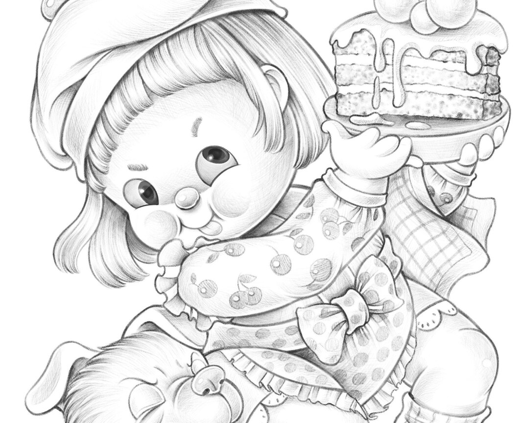 New Batch - Funny Coloring Page PDF - Printable Coloring Book Page for ...