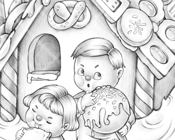 Hansel And Gretel Coloring Pages [2025]