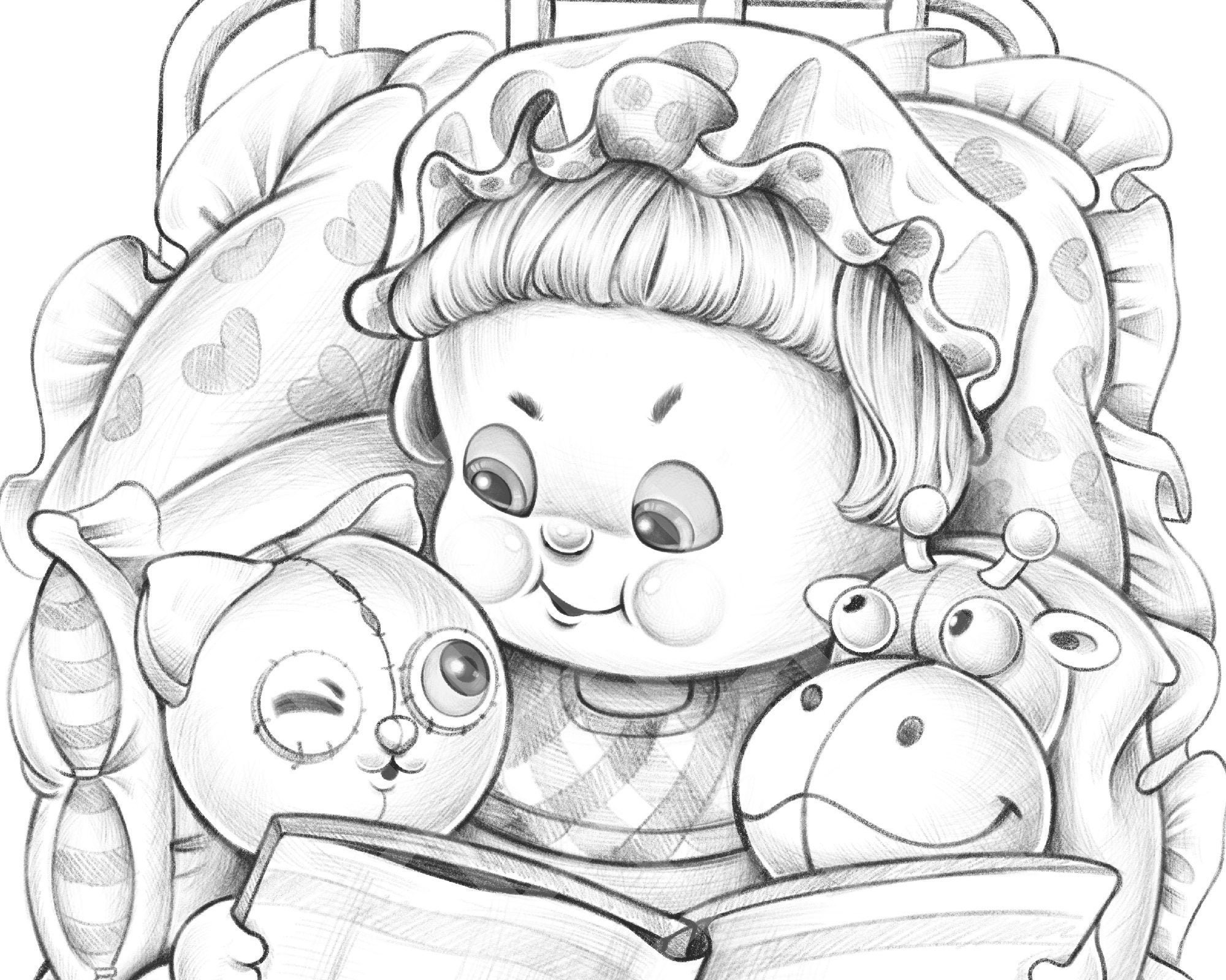 I Love Reading Coloring Pages