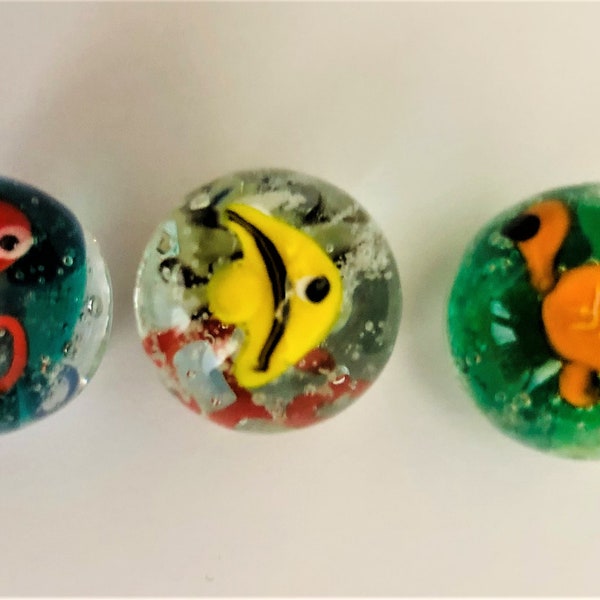 Handmade Marbles - Etsy