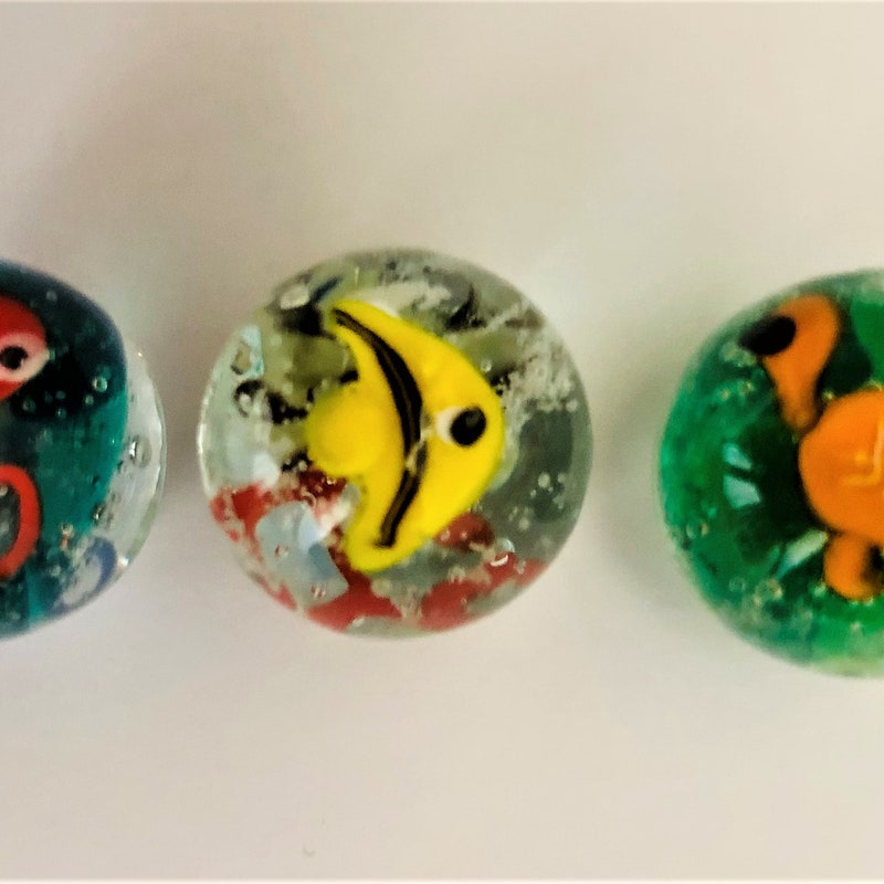 Handmade Marbles - Etsy