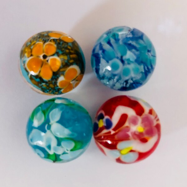 Handmade Marbles - Etsy