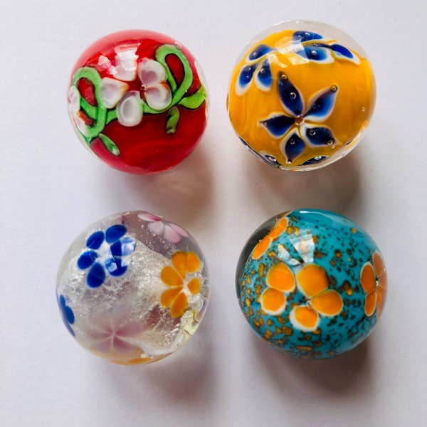 Glass Marbles - Etsy