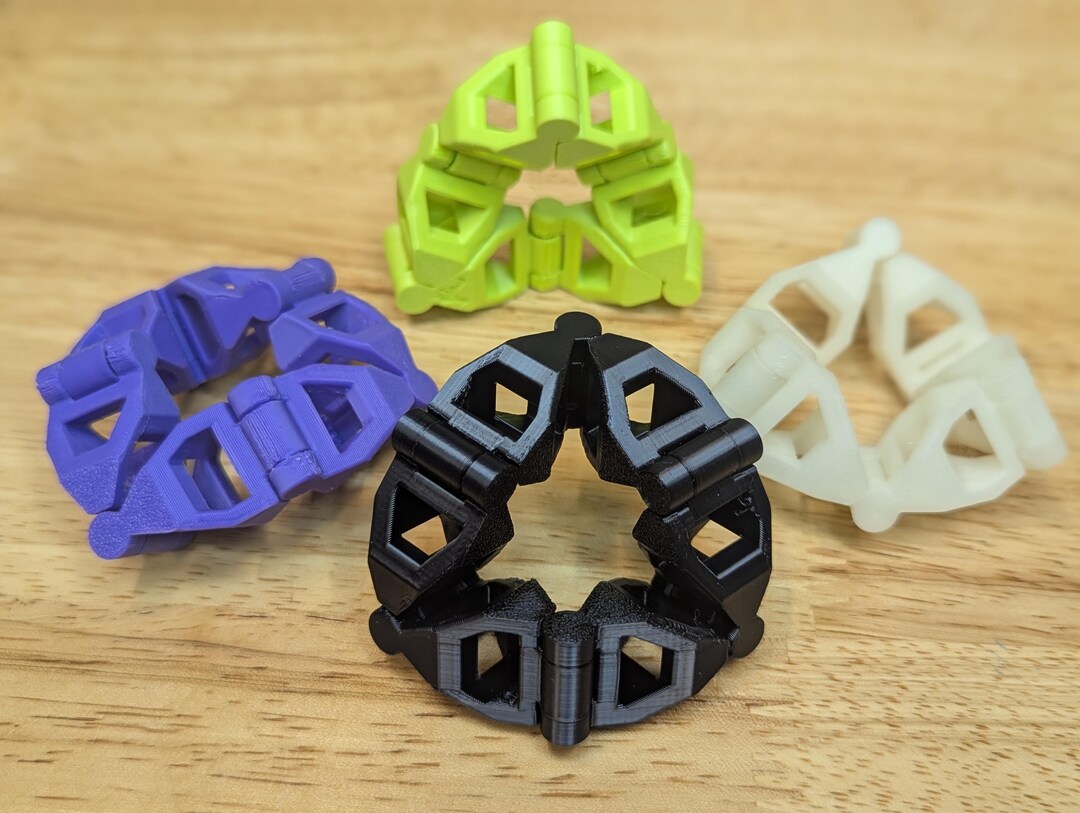 Infinite Flip Fidget Triangle - Etsy