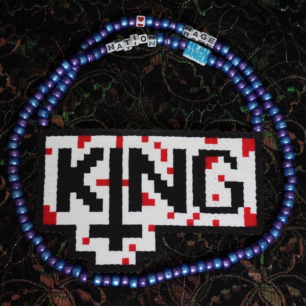 Sullivan King Perler Necklace - Etsy