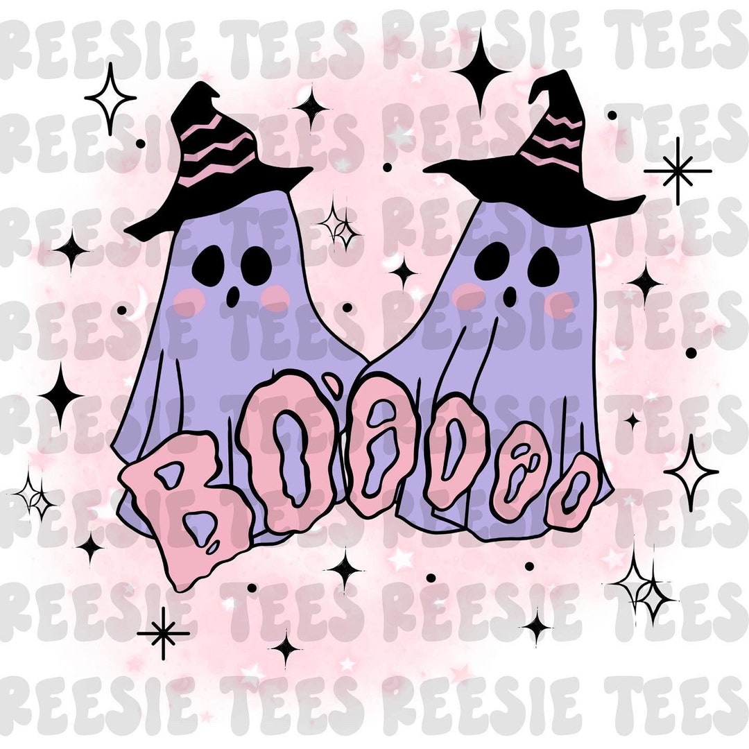 Boo Besties Png for Sublimation Shirts, Tshirt Designs, Instant ...