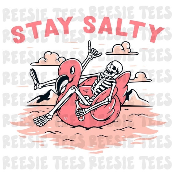 Stay Salty Png for Sublimation Tshirts Tshirt Designs - Etsy