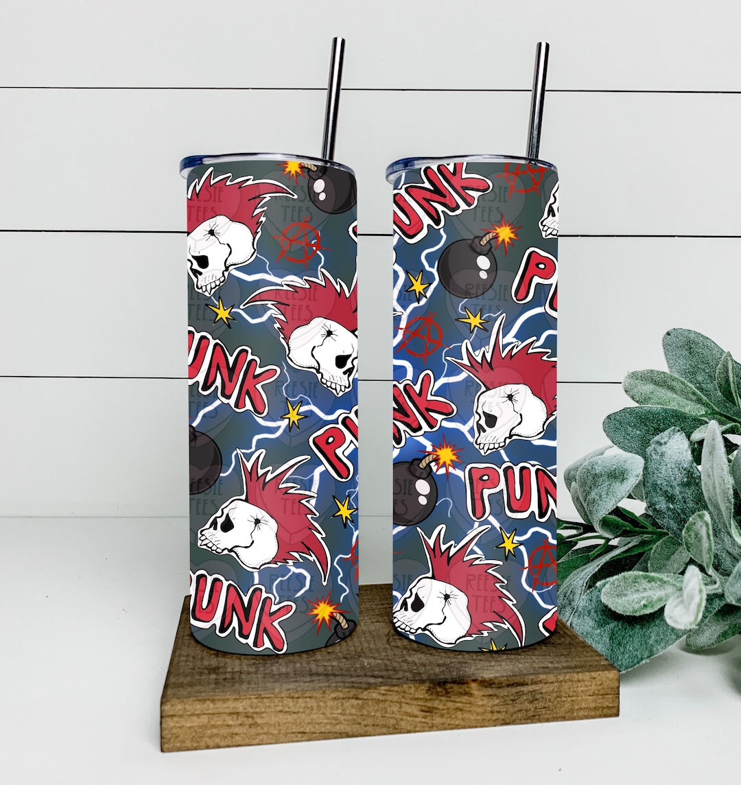 Punk Png for Sublimation Tumblers, Jpeg, Instant Download, Digital ...