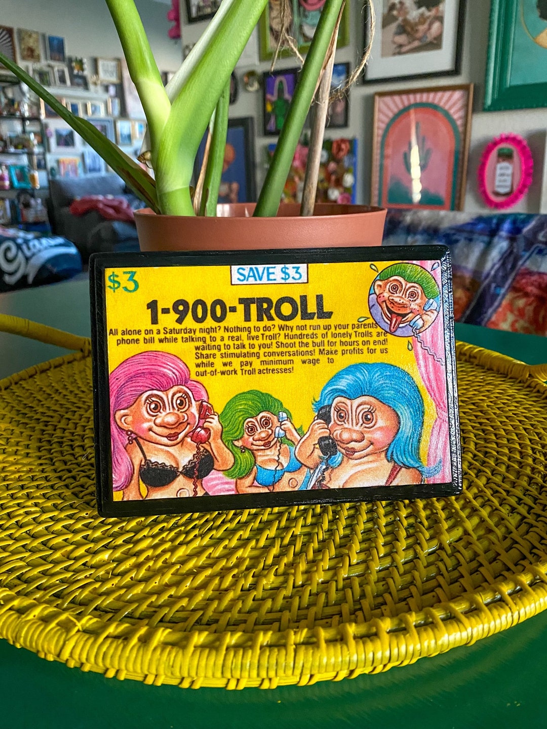 Toll Trolls Wall Art, Funny Art, Art Prints, 90s Nostalgia, Wall Decor ...