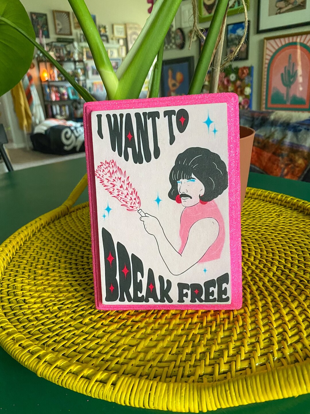 Queen Break Free Wall Art, Wall Decor, Wall Hangings, Eclectic, Art ...