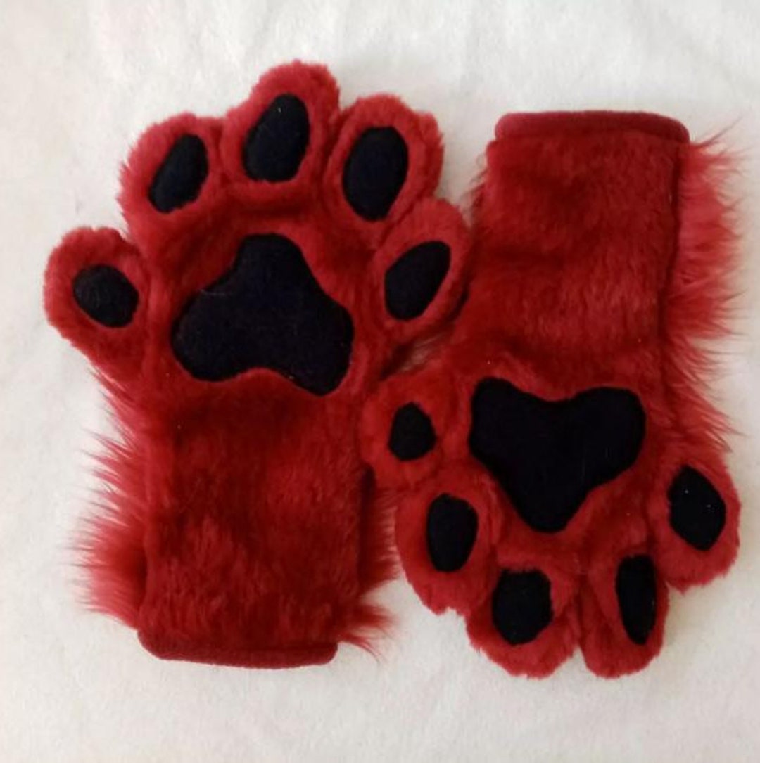 CLOSED Fursuit Paw Commissions Five Finger Furry Paw Handpaws Made to ...