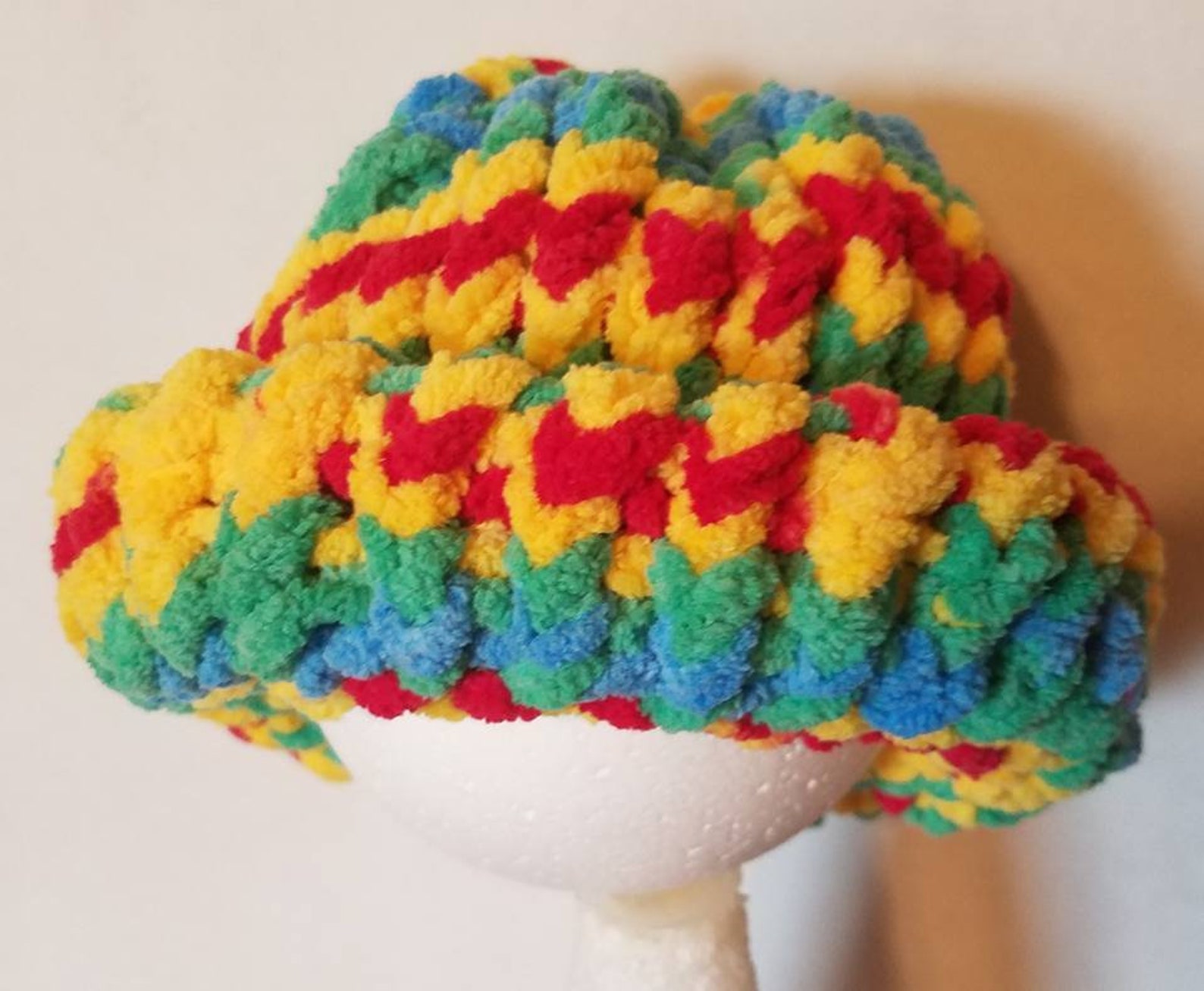 Chunky Baby Hat Rainbow Colors, Baby Beanie Cap, Baby Shower Gift, New ...