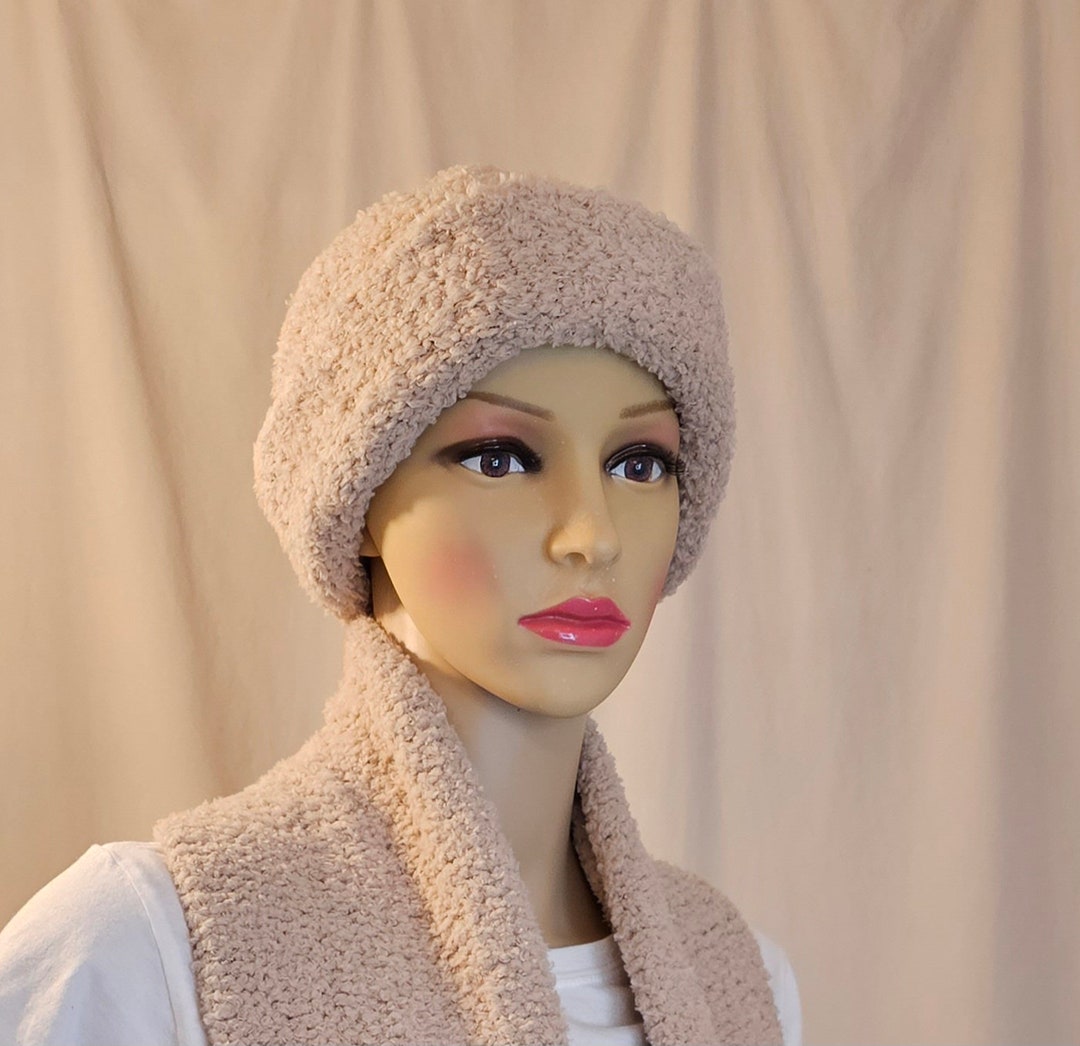 Super Soft Fluffy Hat, Double Knit Beanie, Winter Toque, Ski Hat, Cloud ...