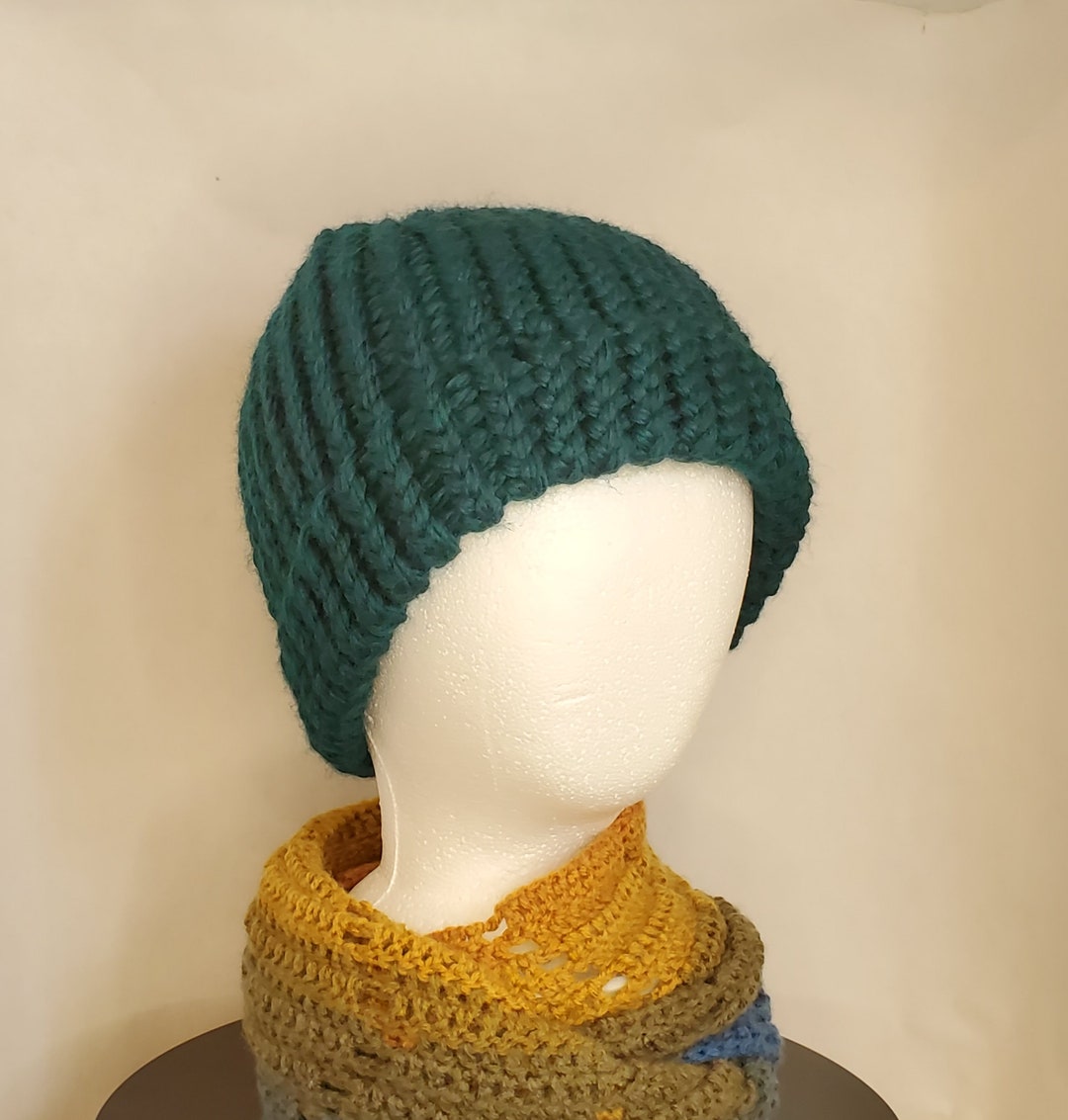 Strickmütze Super Dicke grobstrick weiche Mütze mit Krempe, Montpelier ...
