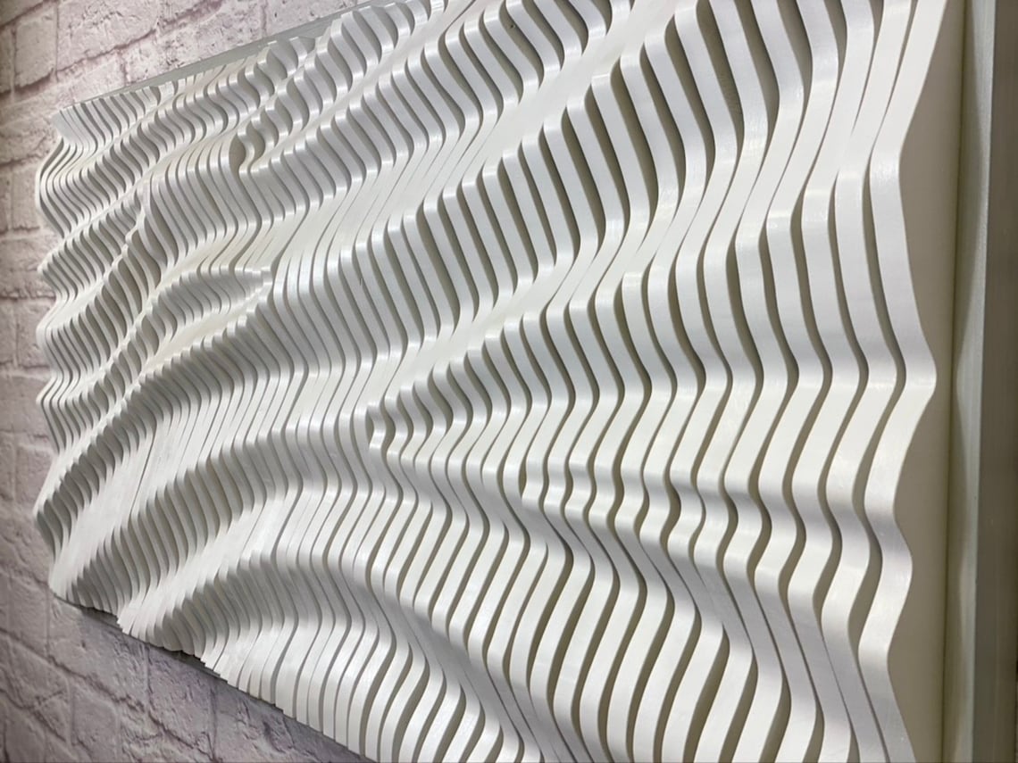 Large Abstract Art Wood Decor Natural Wood Wall Panel Wood | Etsy