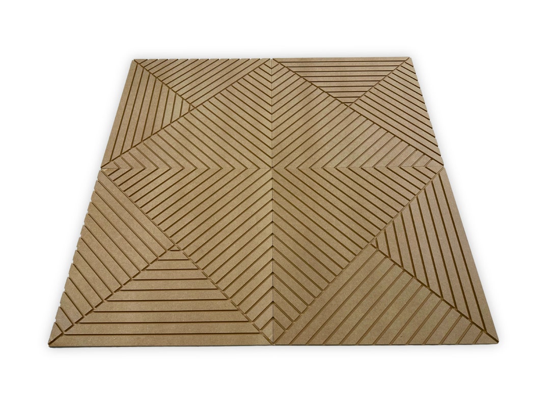 Geometric Acoustic Wall Panels Abstract Wall Art Panels Customizable ...