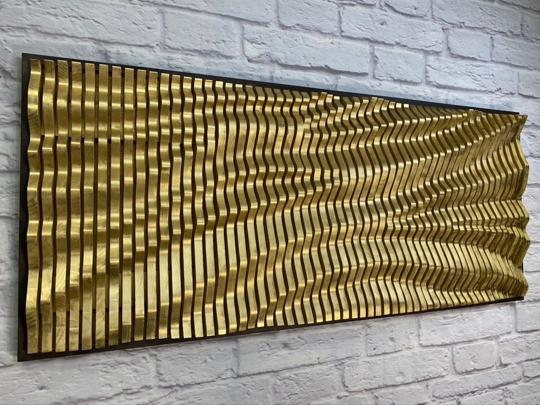 Geometric Wood Wall Art / Living Room Wood Wall Art / 3D Wood Wall Art ...