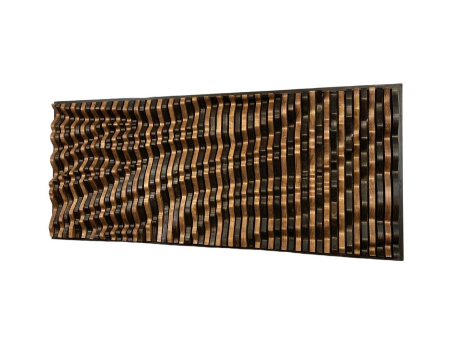 Natural Wood Sound Diffuser, Parametric Wall Art, decorative Wall Panel ...