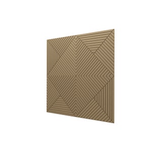 Abstract Wall Art Panels, Acoustic Diffuser Wall Panels, Unfinished ...