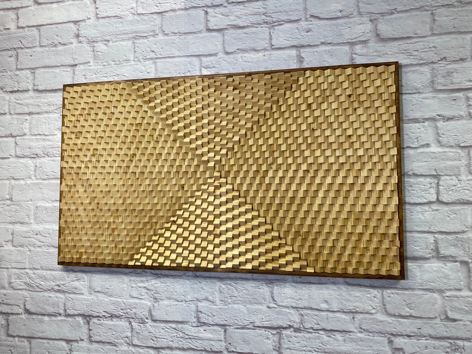 Natural Wood Sound Diffuser Panel Natural Wood Wall Panel - Etsy