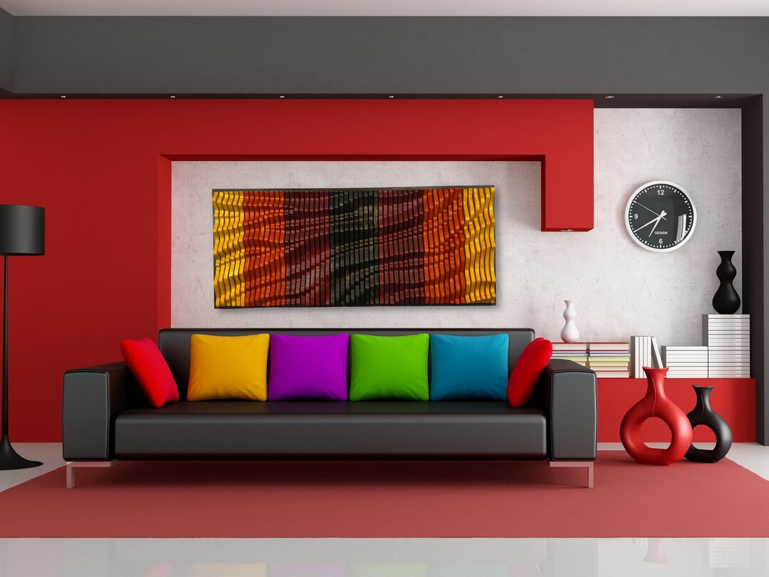 Sound Wave Art, Wood Wall Art, Acoustic Art Panel, Wood Wall Panel ...