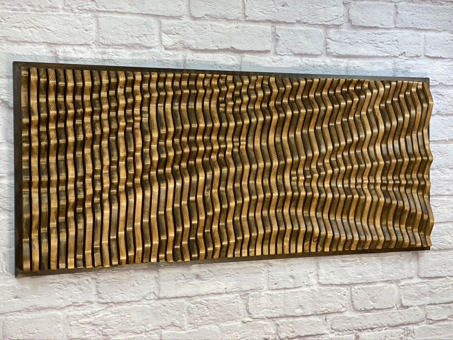 Parametric Wall Art, Wood Wall Art, Wood Wall Decor, Wall Sculpture ...