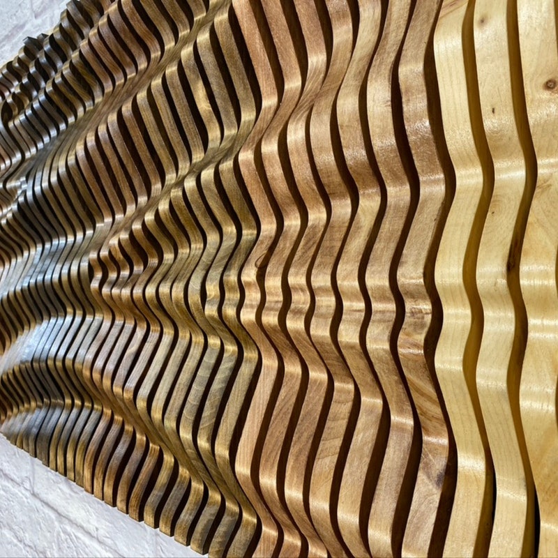 Parametric Wood Wall Art - Etsy