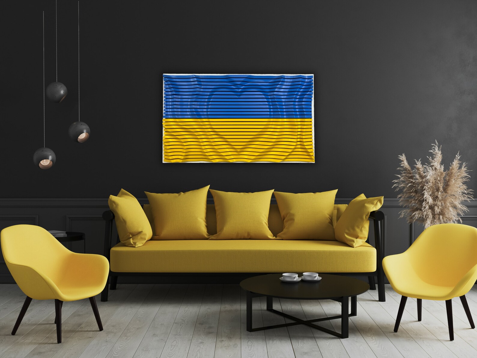 Slava Ukraine Wood Wall Art Sculpture Ukrainian Flag With - Etsy