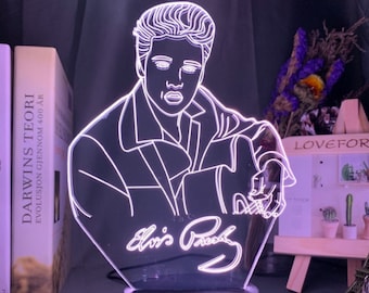 Elvis Lamp | Etsy UK