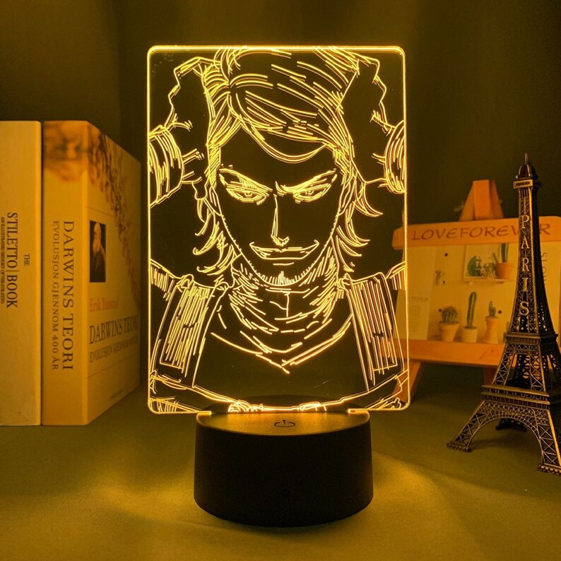 Home & Living Attack on Titan Jean Kirstein 3D Light AOT LED Lamp Anime ...