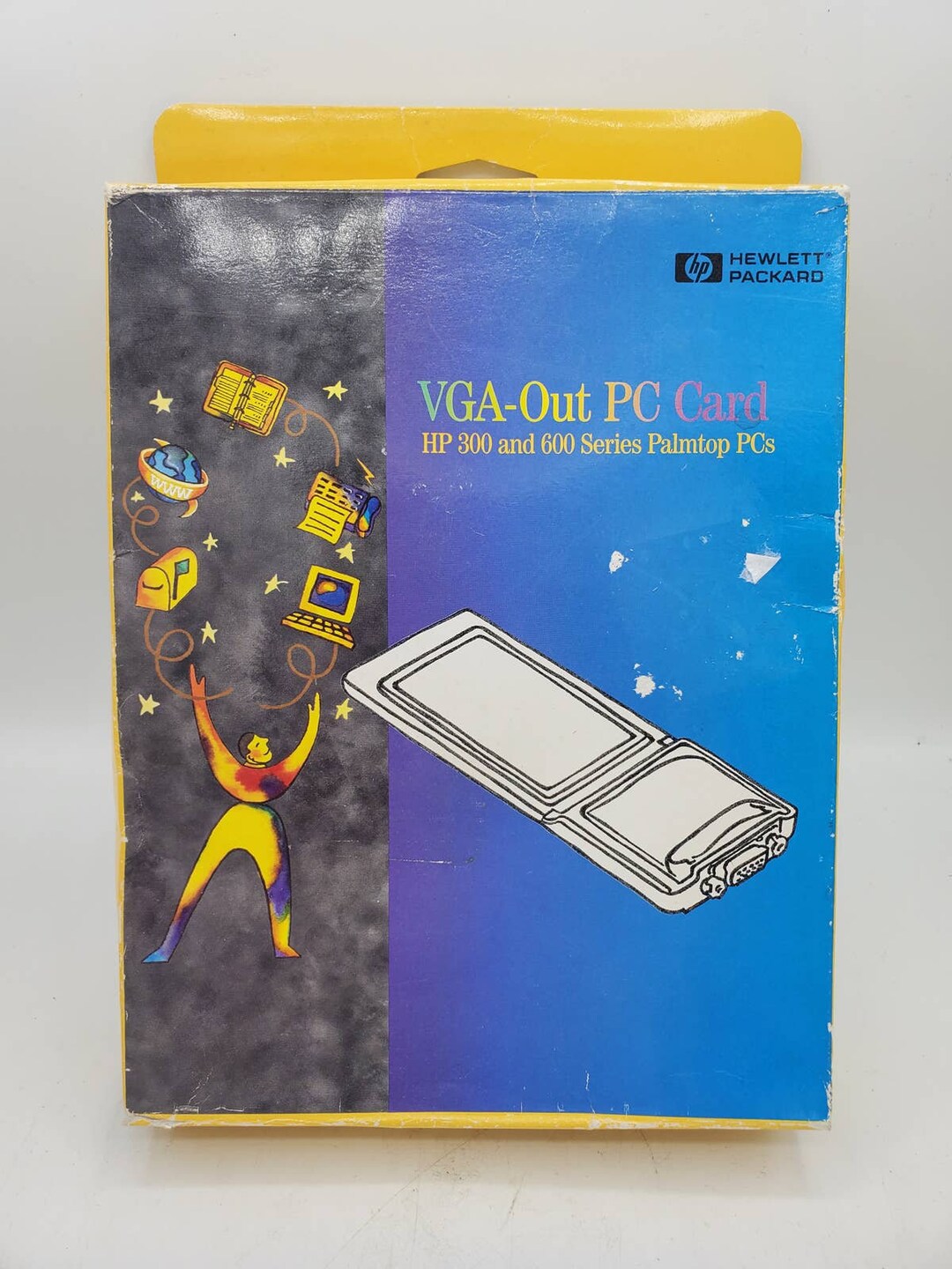 Vintage 1997 Hp Vga-out Pc Card for 300 and 600 Series Palmtop - Etsy