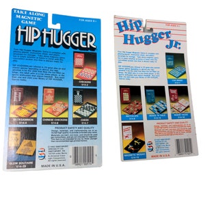 2x Vintage Hip Hugger Take Along Magnetic Games Match-up / Chinese ...