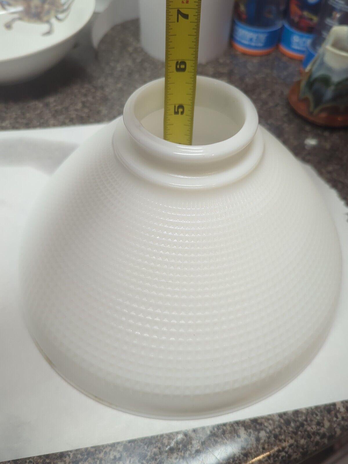 Vintage 10 Corning White Milk Glass Diffuser Lamp Shade - Etsy