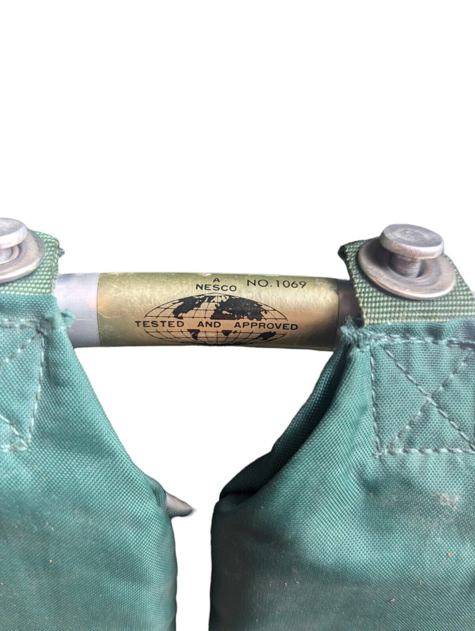 Vintage Nesco 1069 American Camper Yellow Label Aluminum Frame Backpack ...