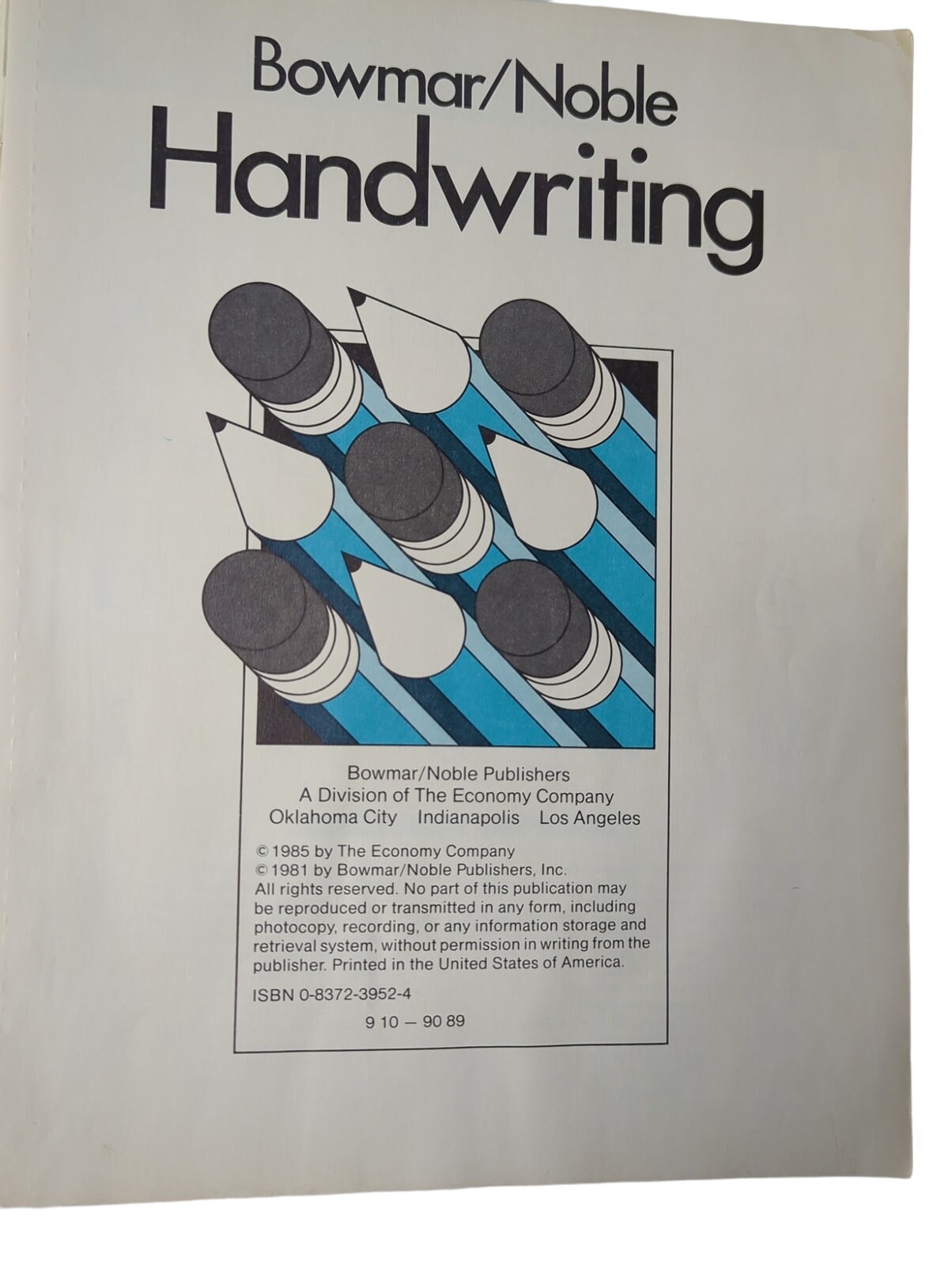 Photocopied Hand Written Book