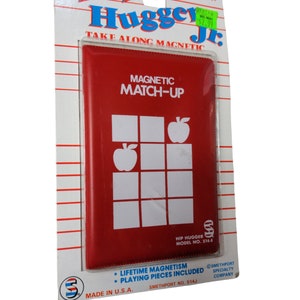 2x Vintage Hip Hugger Take Along Magnetic Games Match-up / Chinese ...